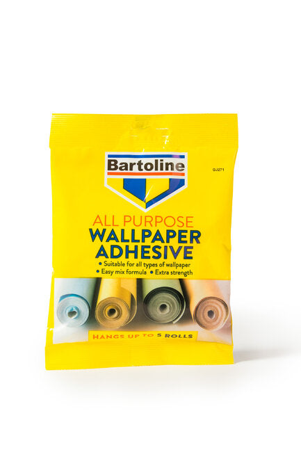 Bartoline Wallpaper Adhesive 95g 5roll Yellow box flake – Dempsey's ...